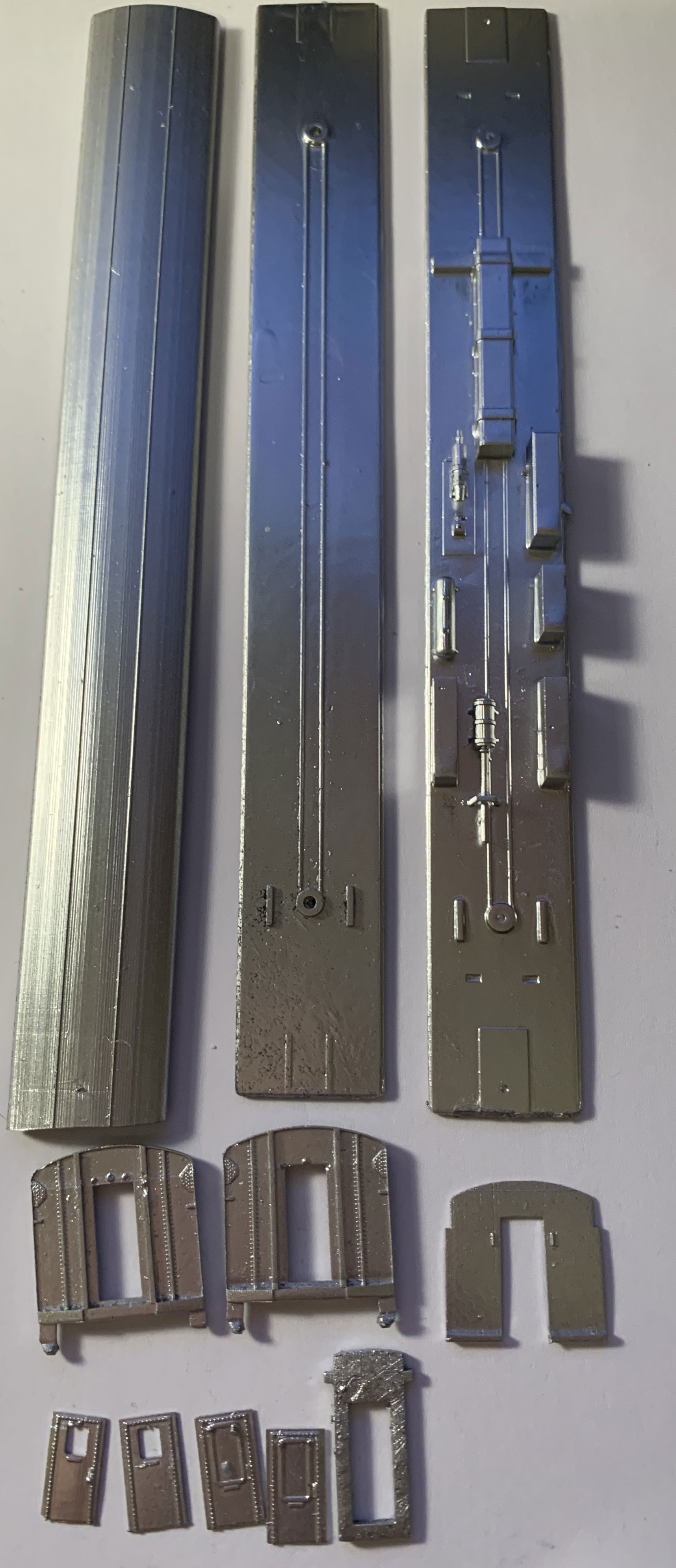 #CK04 N Scale Budd Fluted Roof Core Kit